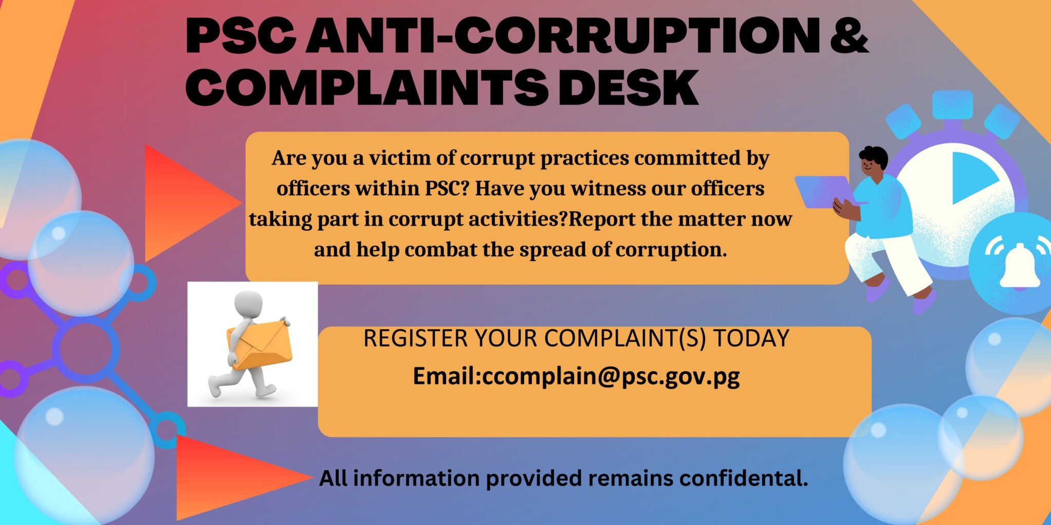 PSC ANTI-CORRUPTION DESK – Public Services Commission WebSite
